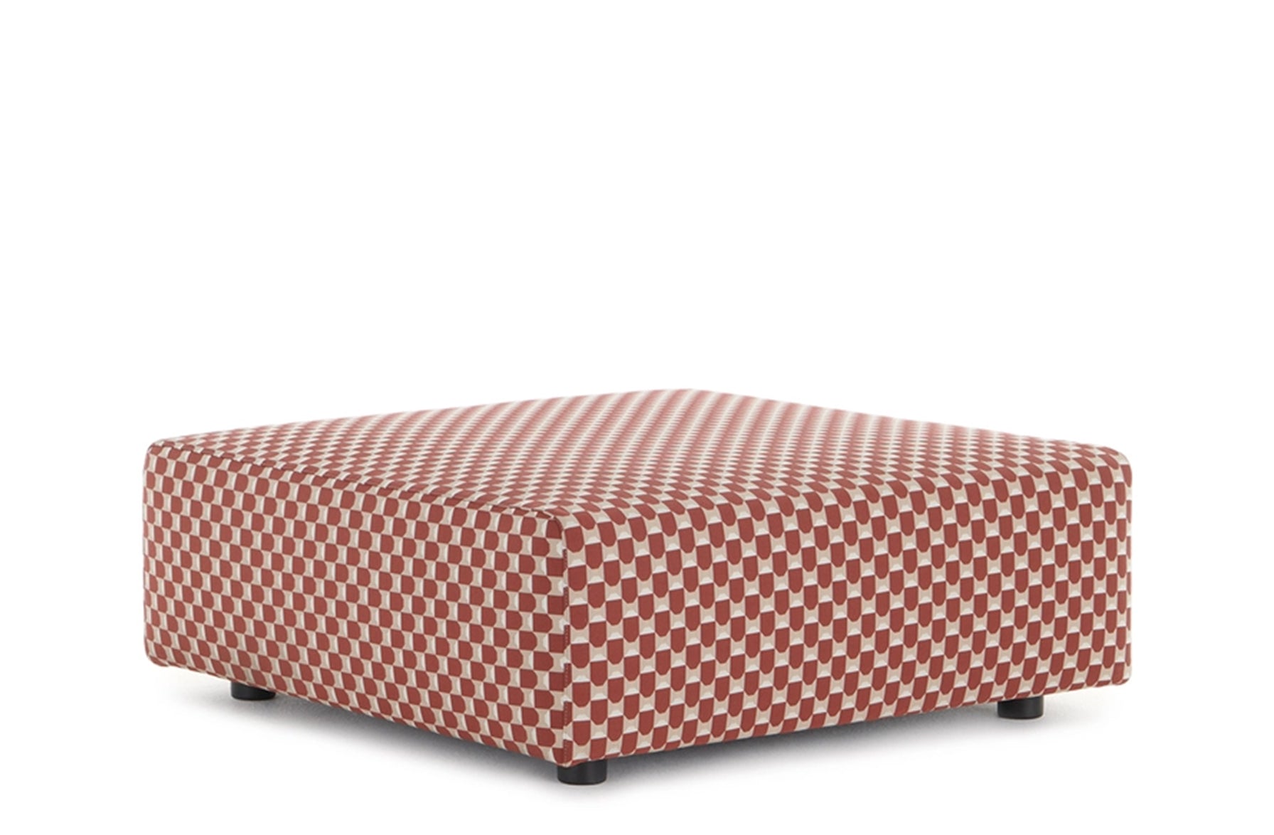 Plastics Outdoor Liberty Ottoman - Obi Check by Piero Lissoni for ...