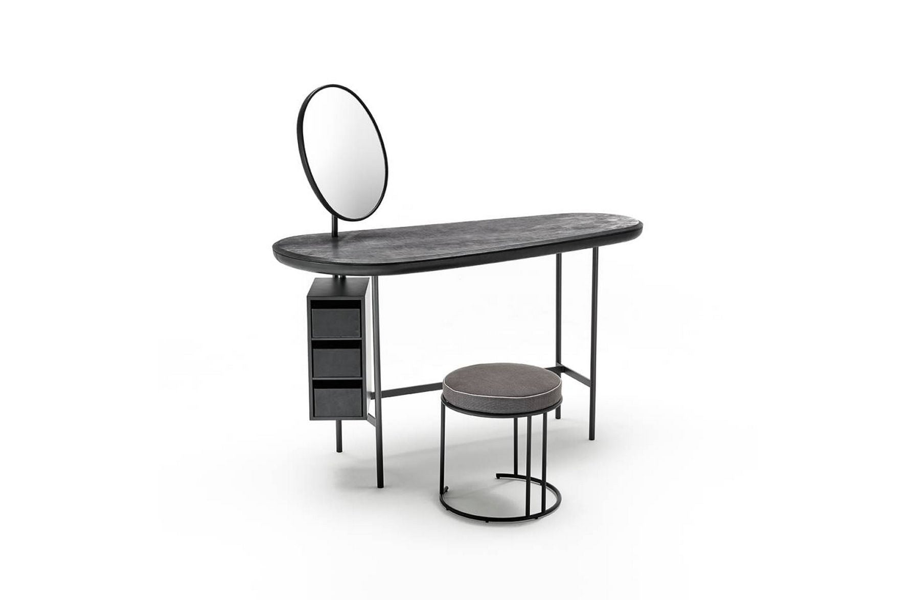 Living Divani Pebble Desk With Mirror | Space Furniture